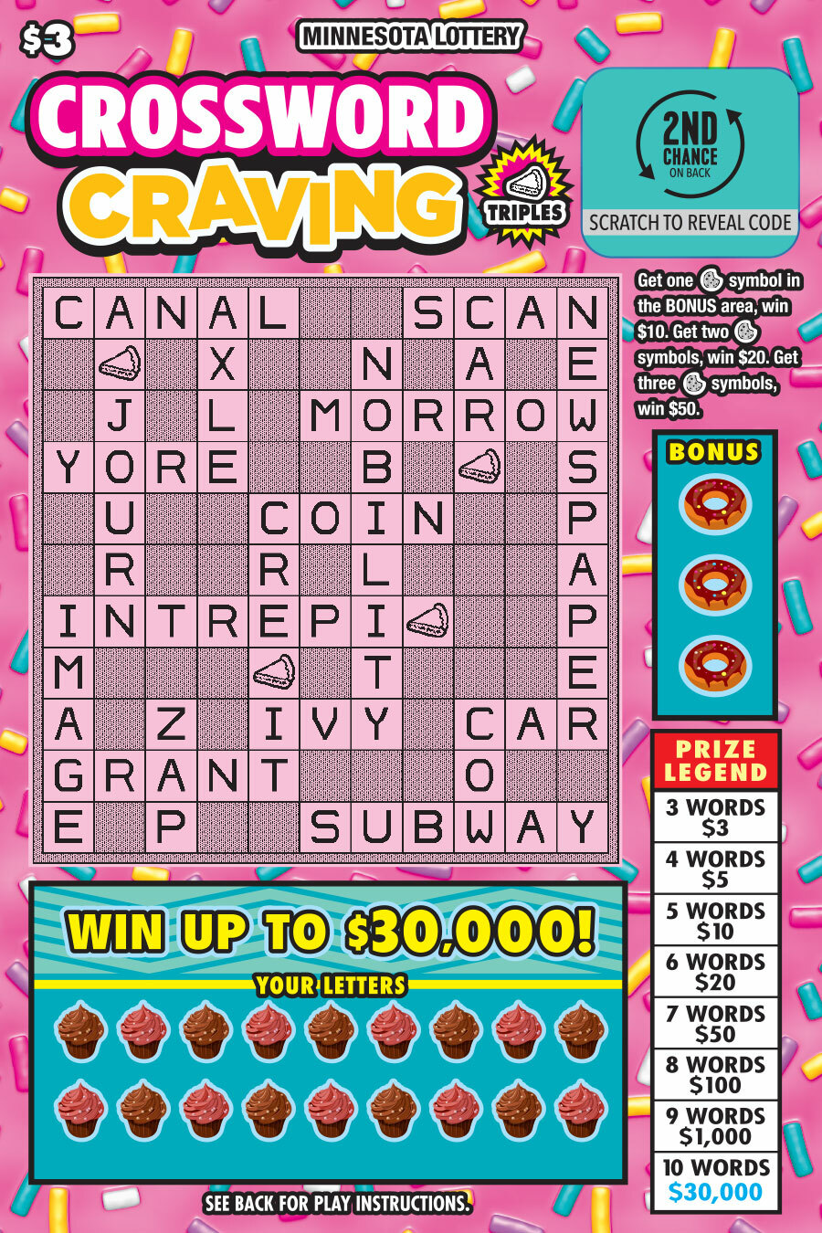 Crossword Craving - The Minnesota Lottery
